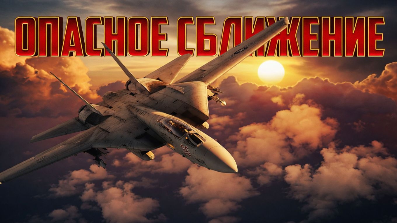 Перехват ТУ-95 американского самолета - уникальная хроника