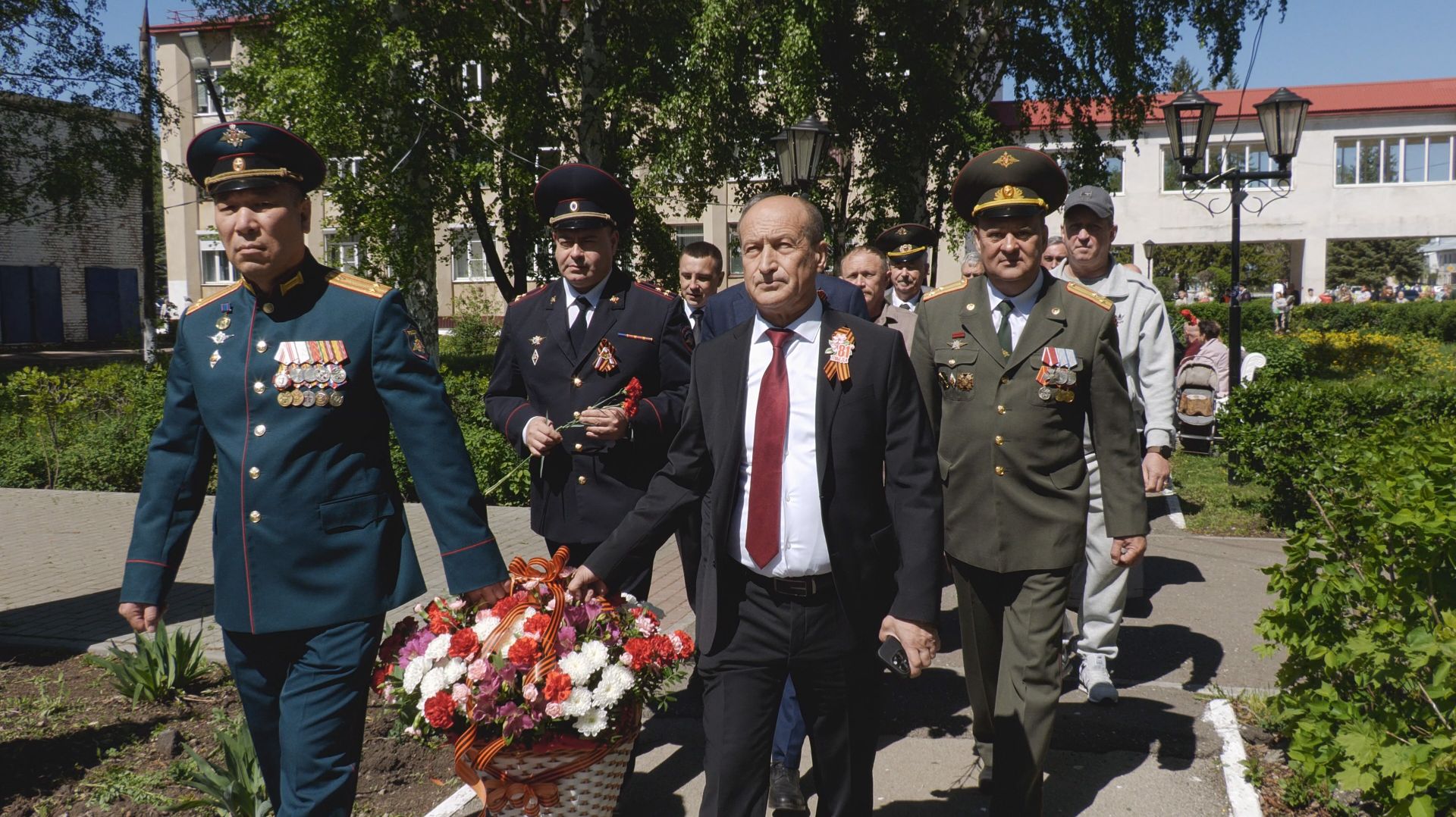 День Победы в п. Комсомольский