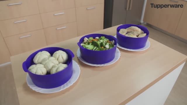 Tupperware Moscow | Обучающее видео: Пароварка многоуровневая (20 см)