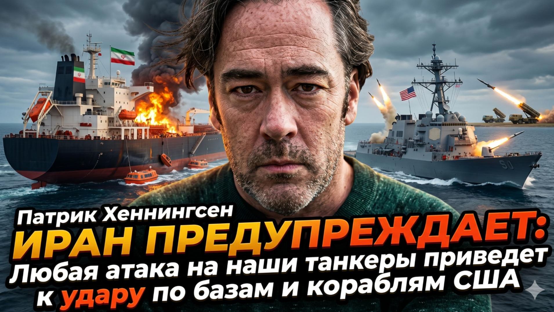 💣Патрик Хеннингсен | Нефтяная война началась: Иран приравнял танкер к кораблю