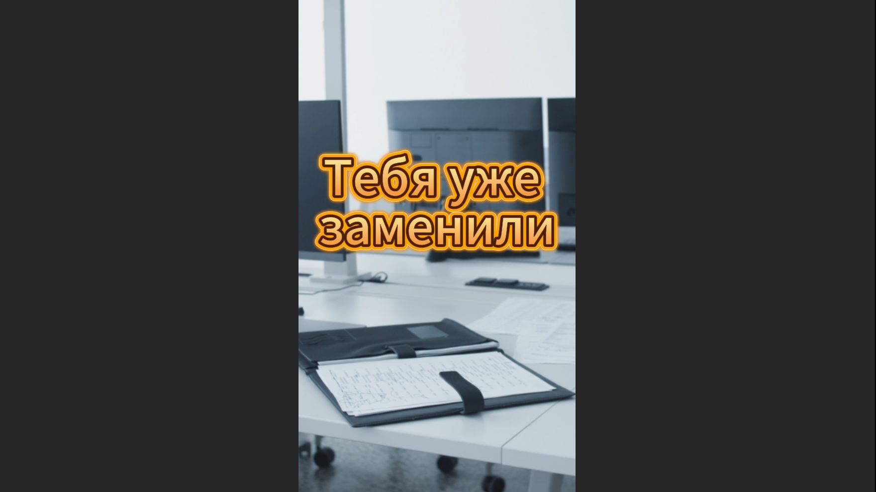Тебя заменят быстрее чем ты думаешь