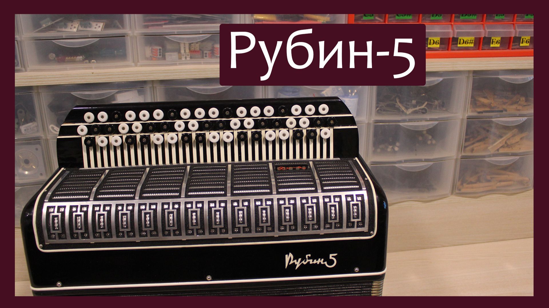 Трудовые будни / Ремонт баяна "Рубин 5"