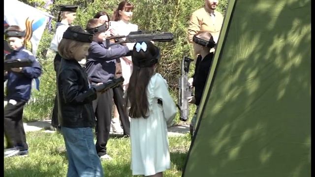 Народное гулянье «День Победы» состоялось в центральном парке