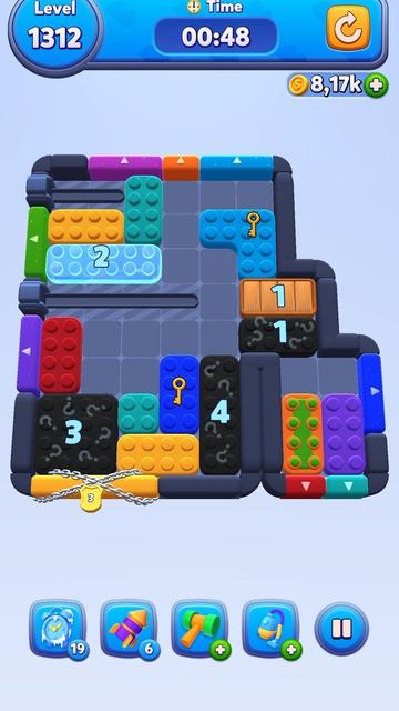 Color Block Jam 1312 Уровень