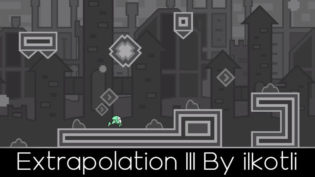 Extrapolation III By iIkotIi | Hard | Daily | Geometry Dash