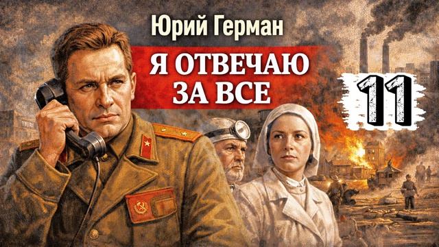 Я отвечаю за все. Глава 11 - Юрий Герман. Аудиокнига