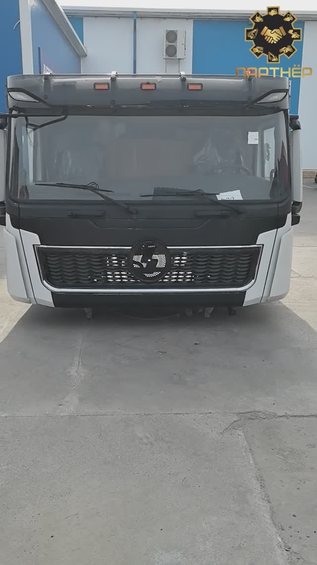 Обзор кабины в сборе Shacman X5000 под Weichai