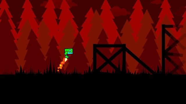 Прохождение уровня Gravity Falls на 3 монетки Geometry Dash