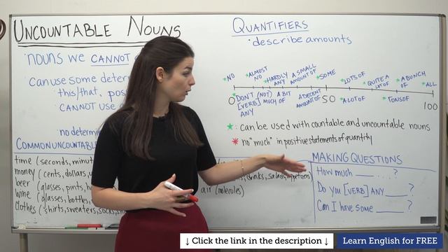 Uncountable Nouns - Learn English Grammar