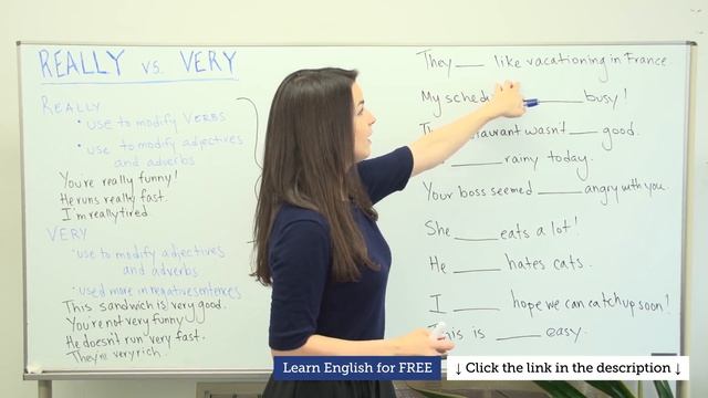 Difference between REALLY and VERY - Learn English Grammar