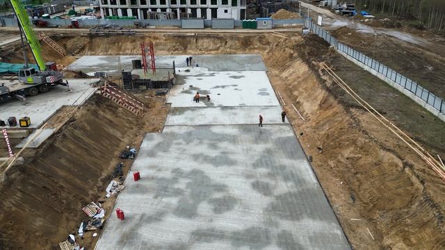ЖК «Новая Алексеевская роща» — съёмка с воздуха апрель 2026