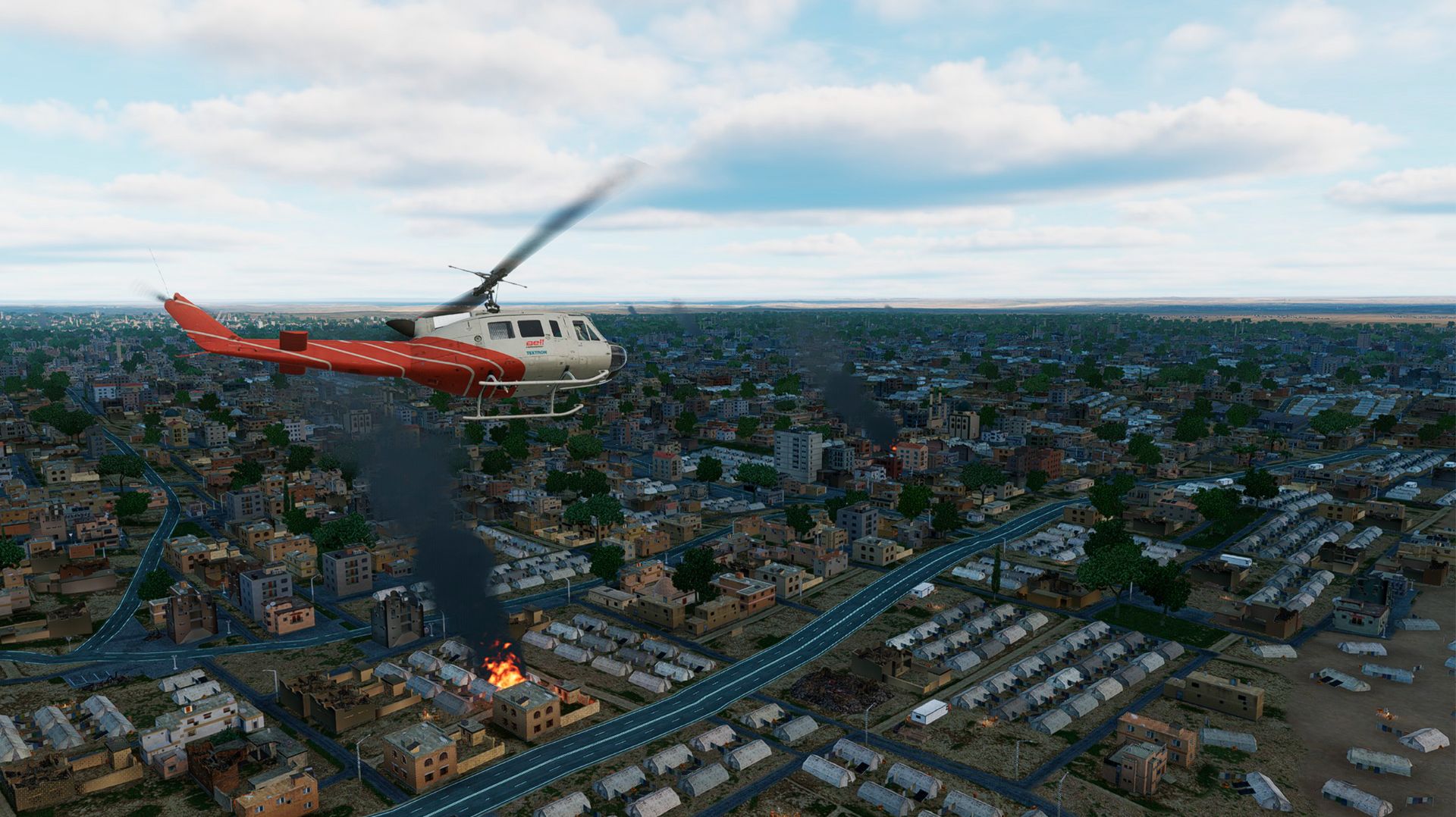 DCS: Syria Map - Huey Over Gaza