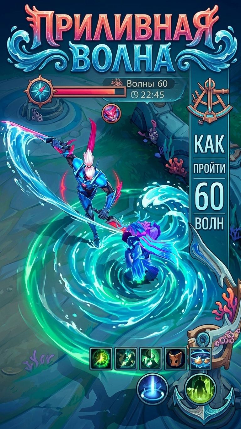 КАК ПРОЙТИ 60 ВОЛН В НОВОМ РЕЖИМЕ MOBILE LEGENDS МОБАЙЛ ЛЕГЕНД #MLBBALLSTAR #MLBBCreator