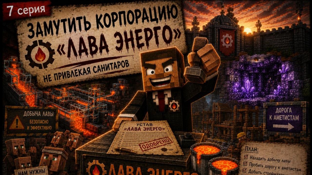 #7: Замутить корпорацию "Лава Энерго" | Не привлекая санитаров