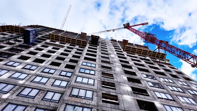 ЖК «Тринити» — съёмка с воздуха апрель 2026