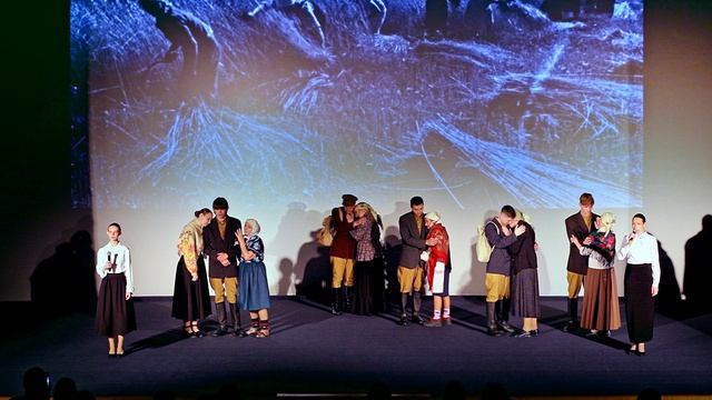 "Женщины войны..."- театральная часть сценки народного театра "Ступени",г. Приморско-Ахтарск
