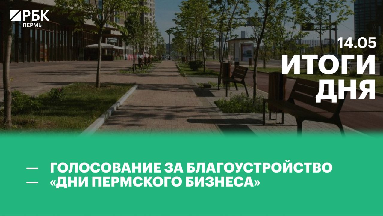 Голосование за благоустройство | «Дни пермского бизнеса»