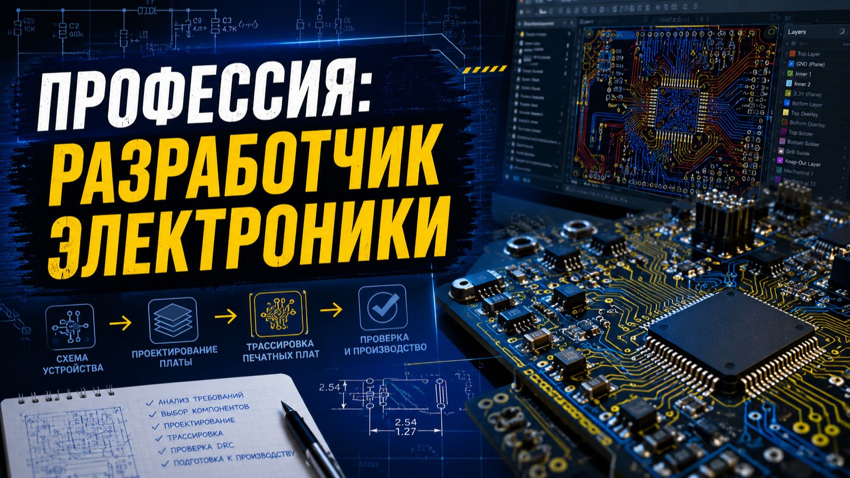 Инженер-электронщик: как войти в профессию и начать разрабатывать устройства