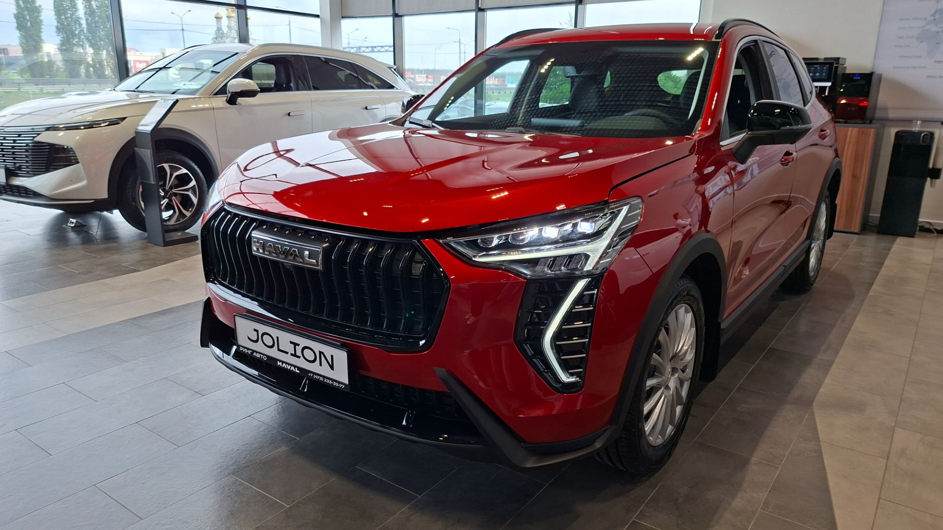 Jolion премиум красный 4wd
