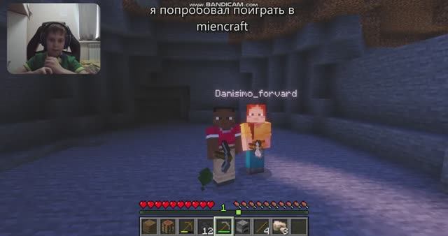 я решил снять miencraft