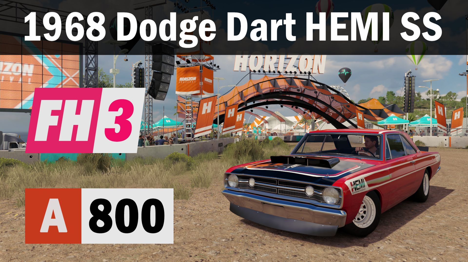 Forza Horizon 3 - 1968 Dodge Dart Hemi Super Stock, Race