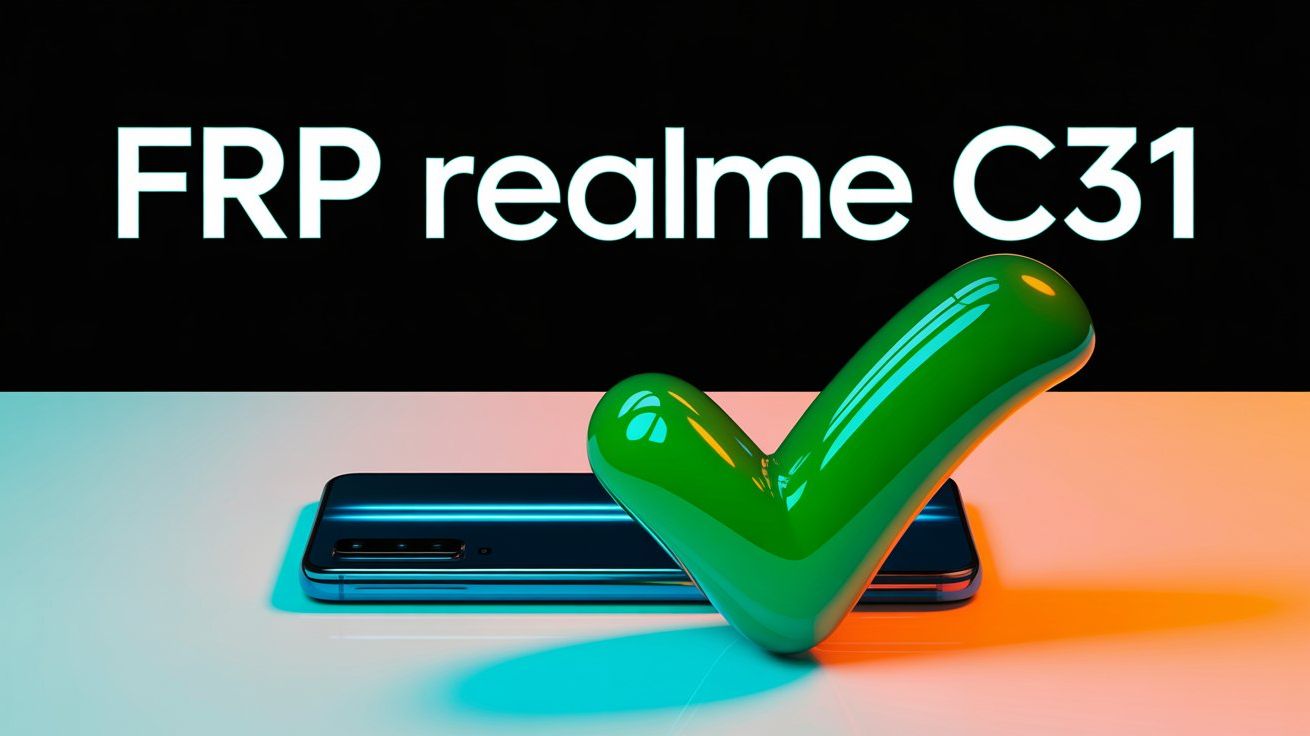 Разблокировка гугл аккаунта Realme c31 .Удаление FRP RMX3501!✅