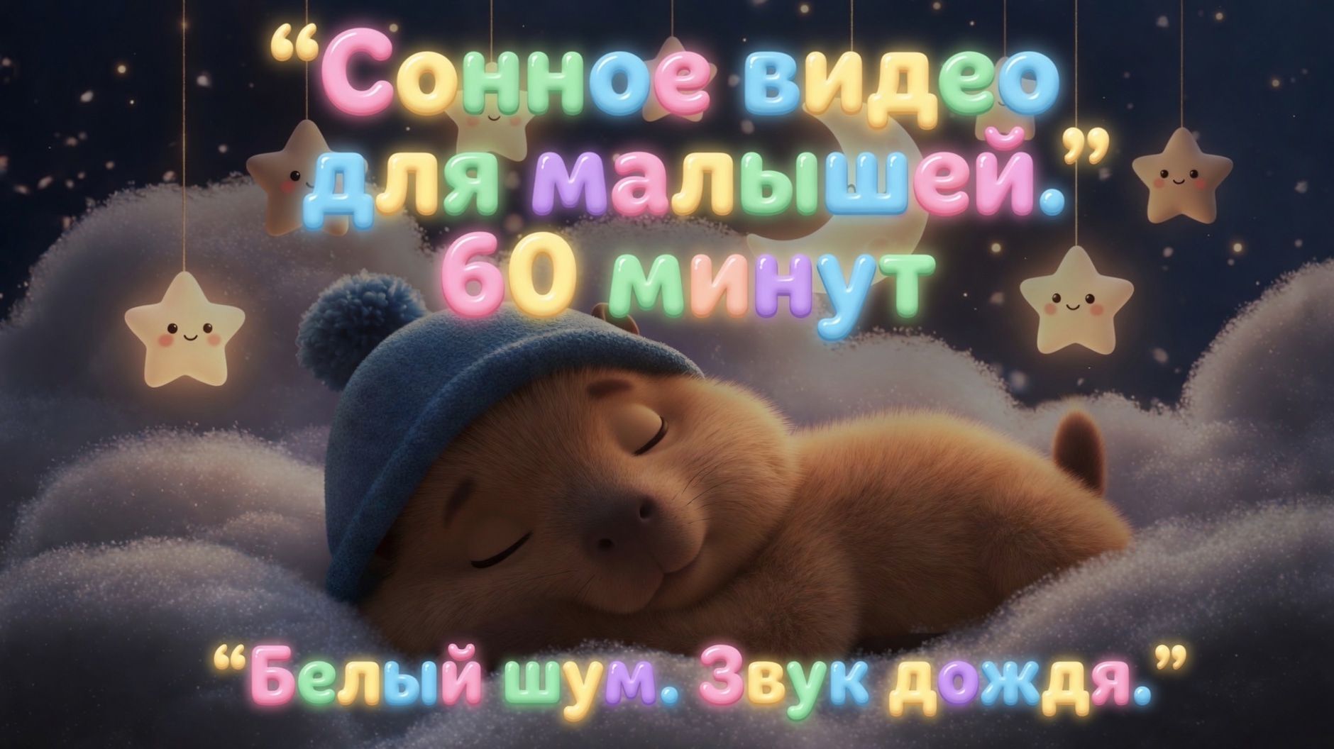 😺 Сонная Капибара (Колыбельная) | Уснуть за 20 минут #мультики #сказки
