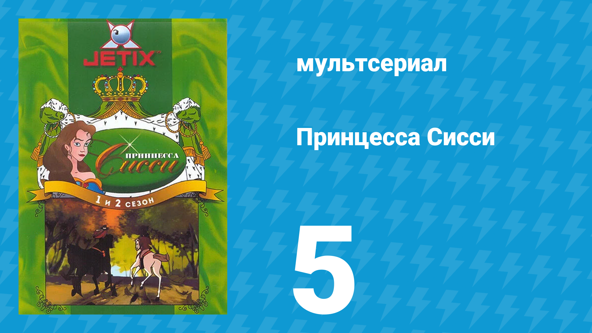 Принцесса Сисси 1 сезон 5 серия (мультсериал, 1997)