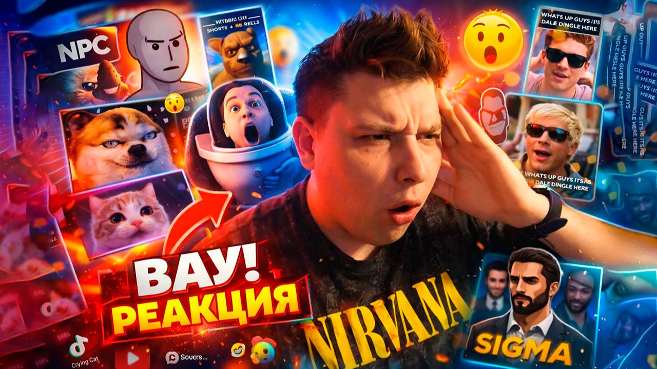 РеактоМания! ЧАКИ Смотрит ВИДОСИКИ ИЗ ИНТЕРНЕТА! ЧЕМ УДИВИТ ЮТУБ И ТИК ТОК?! ШОК И УГАР! | Стрим #28