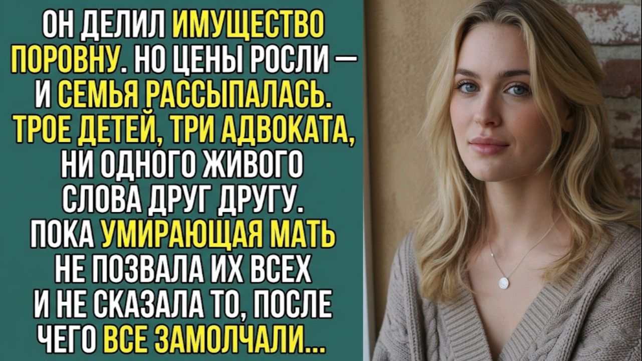 Истории из жизни «ОТЕЦ УМЕР. ДЕНЬГИ УБИЛИ СЕМЬЮ»  Слушать рассказы о любви. Аудиокниги слушать онлай