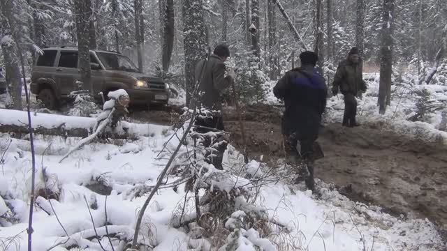 21 Таежная рыбалка Экстремальная езда ПАТРИОТ УАЗ экстрим и   Уаз 46
