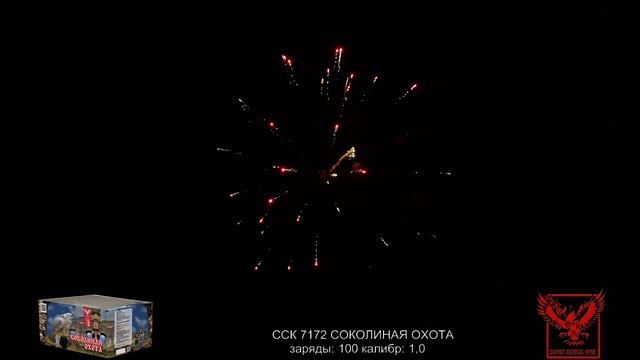 ССК 7172 Батарея салютов СОКОЛИНАЯ ОХОТА (1,0*100)