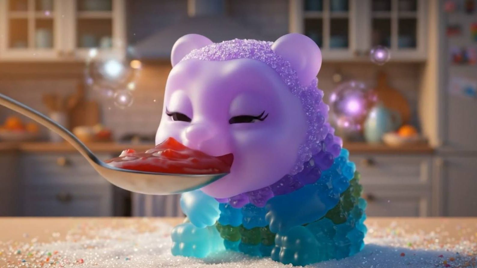 Вы бы попробовали этот мармелад? 😊🍽  Невероятный АСМР. Детские мультики для малышей смотреть