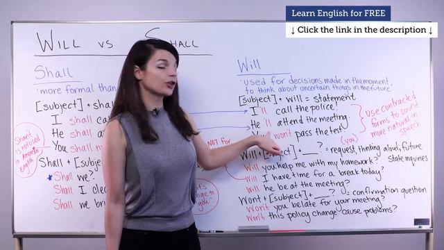 The Difference Between 'Shall' and 'Will' in the Future Tense
