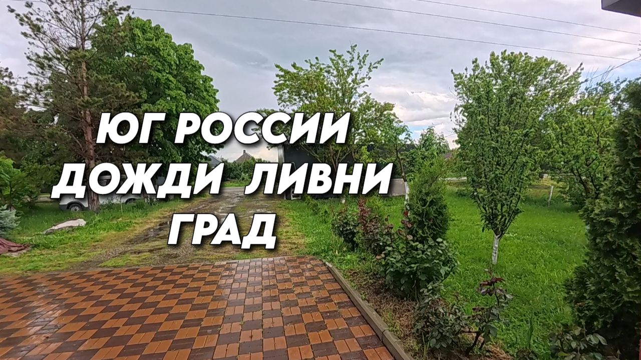 1147 Мы с Урала, теперь живём на Кубани/Наш сад в мае/Переехали жить на юг