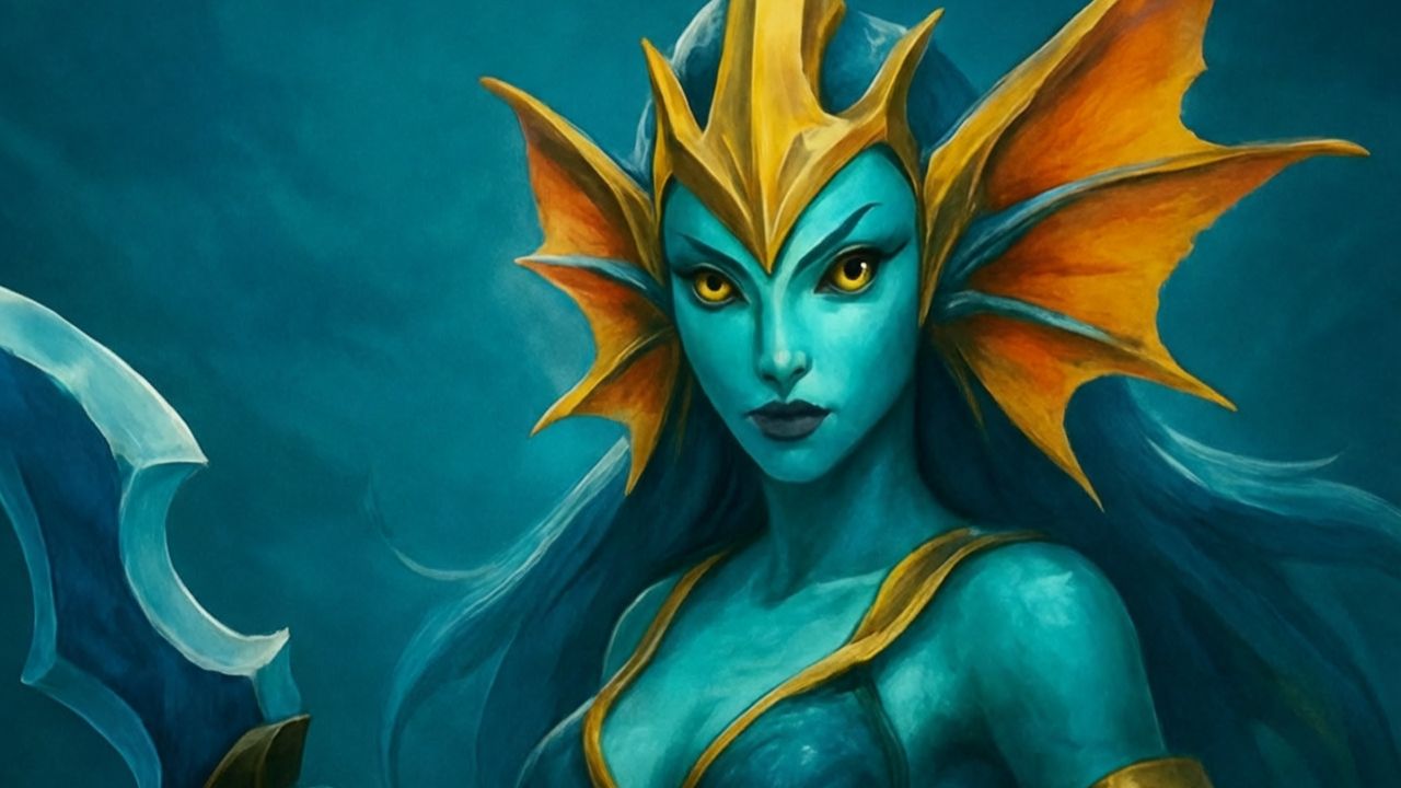 Dota 2. Naga Siren