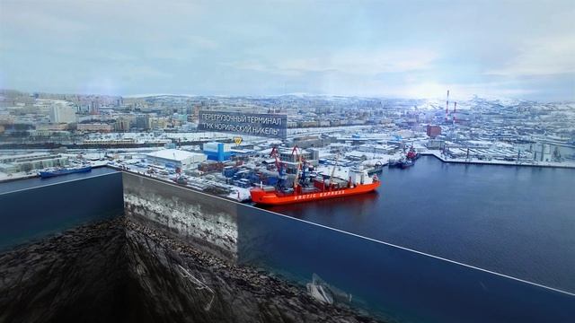 Инфографика. Мурманск. Порт
