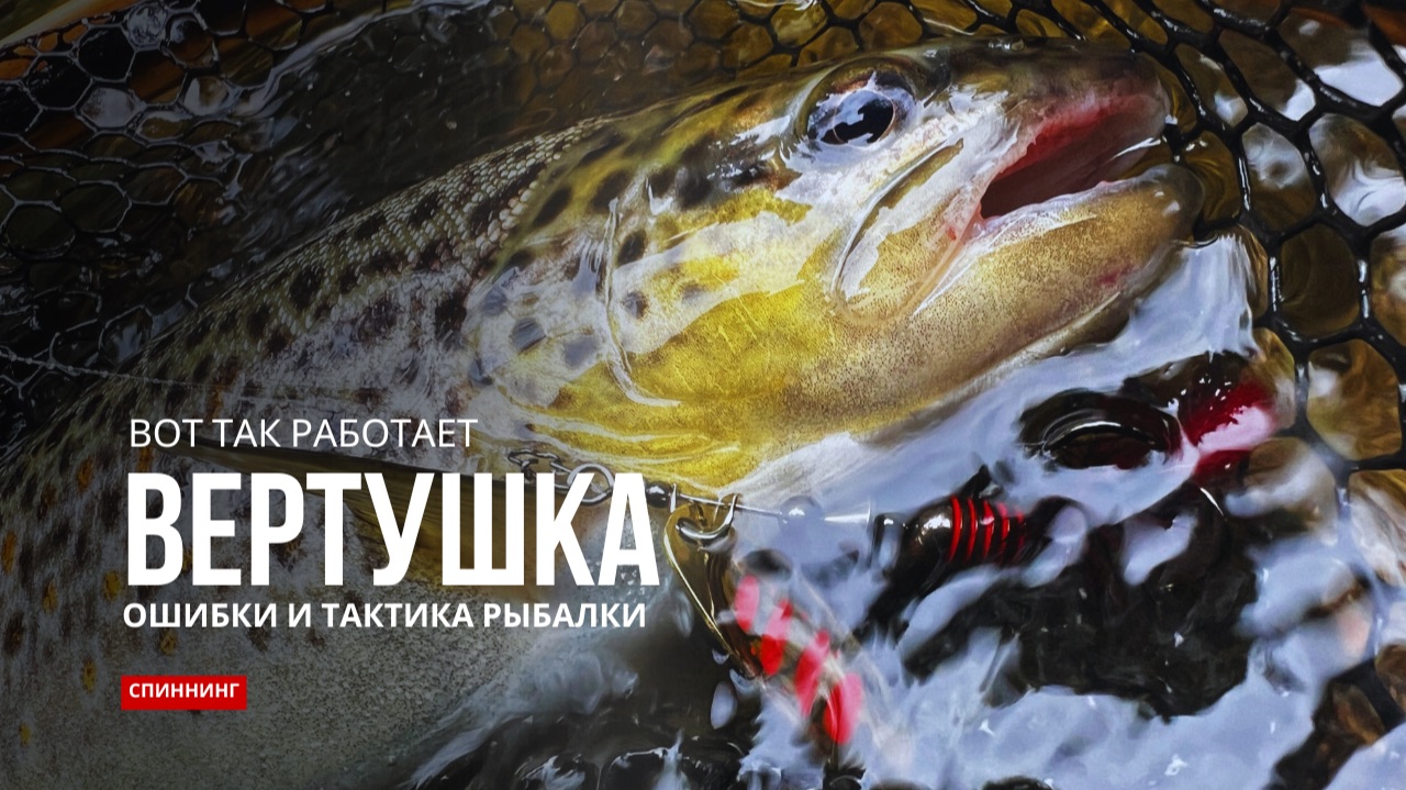 Ловля рыбы на ВЕРТУШКУ - главные ошибки и стратегия ловли | Форель на вращалку в горной реке