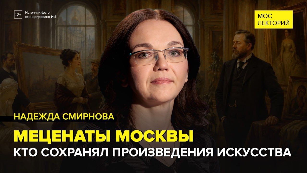 Меценаты Москвы: Морозовы и Третьяковы | Надежда Смирнова Лекция 2026 | Мослекторий