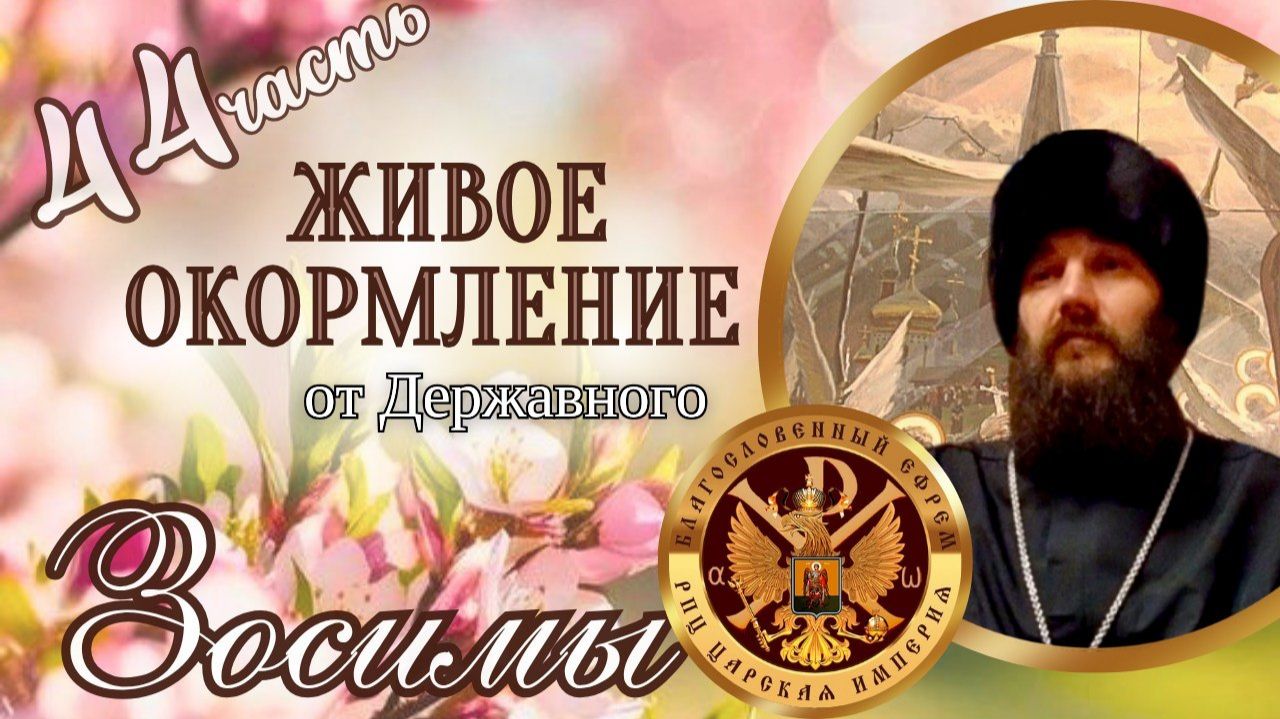 Живое окормление. Часть 44-я. "Будьте благодарны Богу".