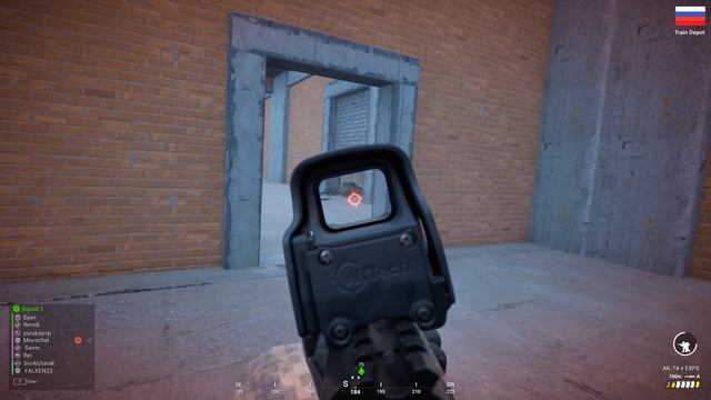 Бой за Депо в SQUAD 10.3