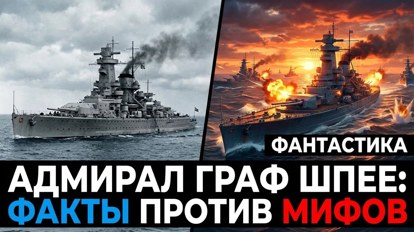 "АДМИРАЛ ГРАФ ШПЕЕ" Факты против мифов.
