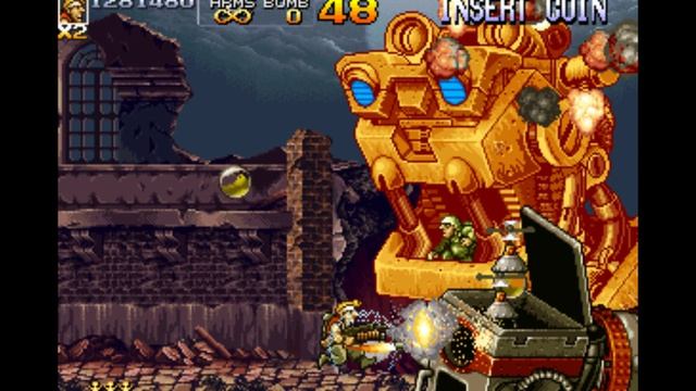 прохождение Metal Slug 4 (ARCADE)