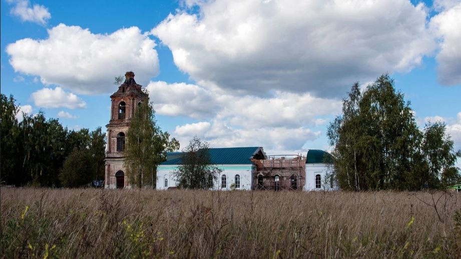 360. Панорама по селу  Борок.