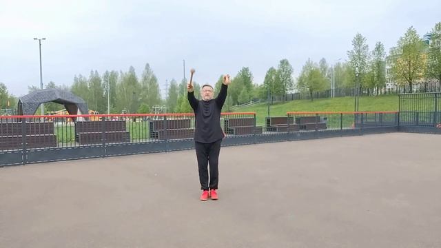 Тренировка с Дабл Балл Стаффами (10)