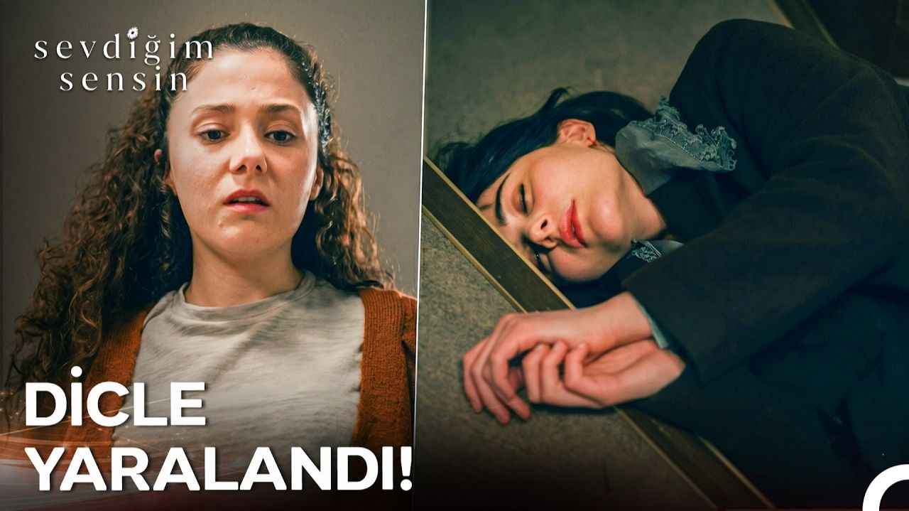 Fatma, Dicle'yi Merdivenlerden Aşağı İTTİ! | Sevdiğim Sensin 13. Bölüm @StarTV