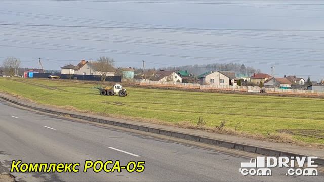 Болотоход в реальной жизни - это трактор с удобрениями