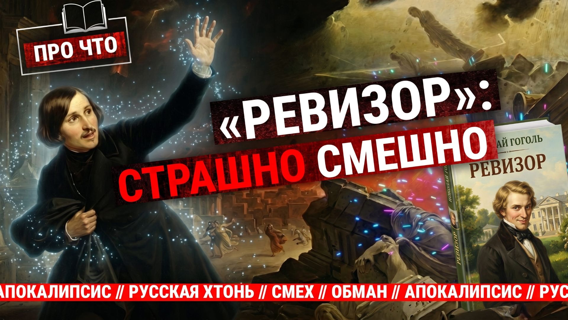 «Ревизор»: в чем суть книги? Разбираем вселенский МЕМ от Гоголя | «ПРО ЧТО» (Пашков, Зайцева)