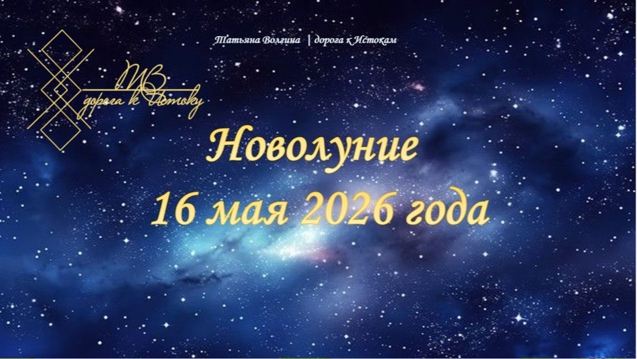 Онлайн - расклад "Новолуние 16 мая 2026 года" #ТатьянаВолгина #таро #расклад #май #2026