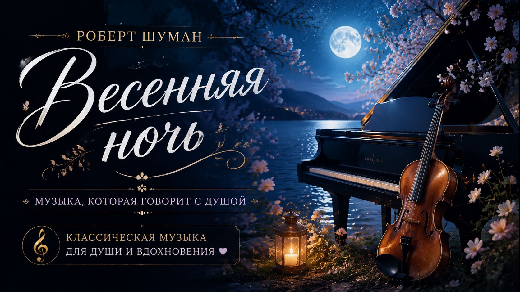 🎼 Роберт Шуман — «Весенняя ночь»